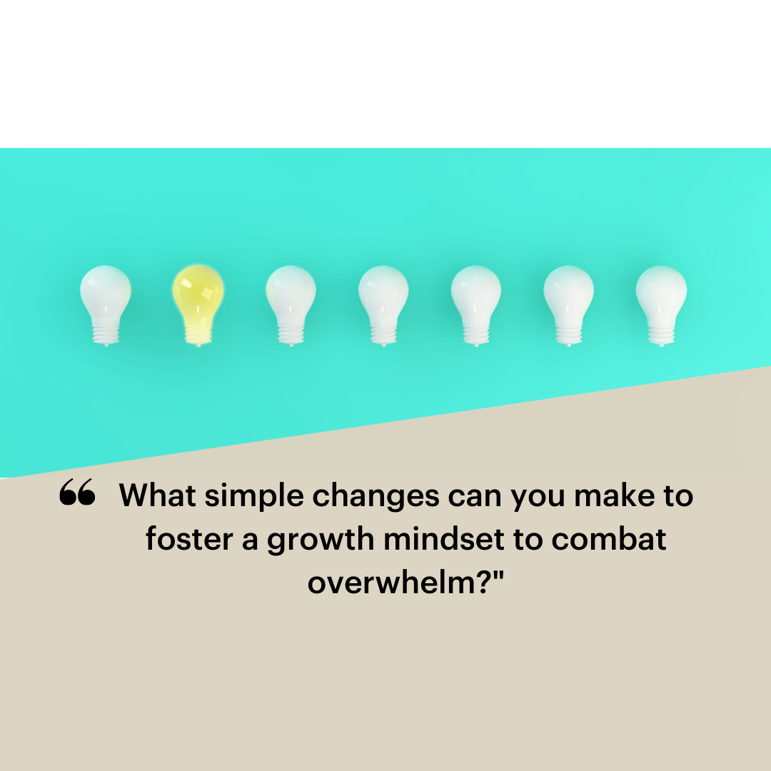 Developing a Growth Mindset to Combat Overwhelm